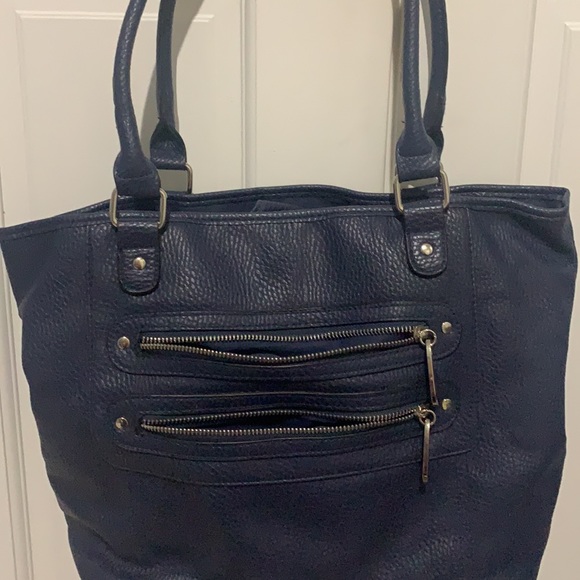 Bags | Navy Blue Purse | Poshmark